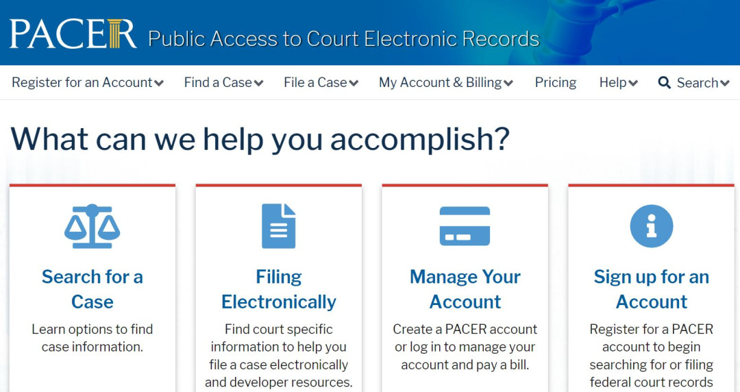 【超干货】如何使用PACER免费查询公共案件 - 电商四十大盗